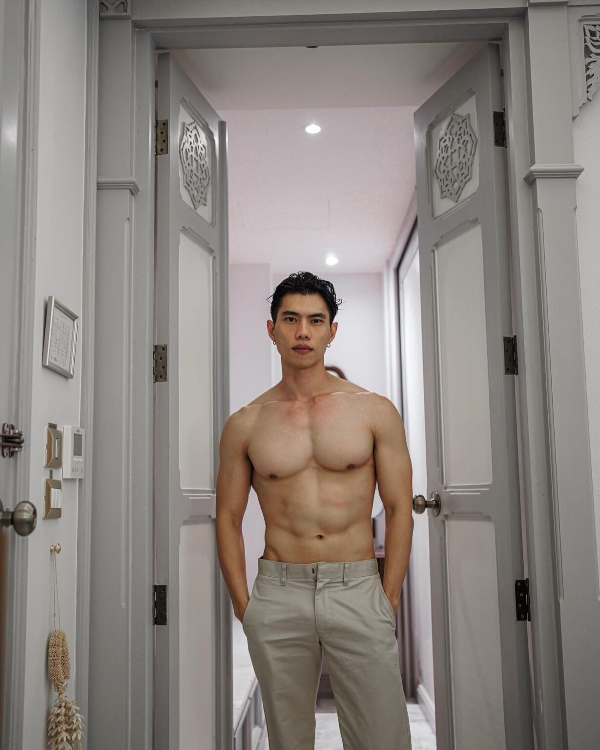 น้องแทน นายแบบทรงแบ๊ดแต่มีความแด๊ดดี้งานดีทั้งหน้าทั้งหุ่น18+